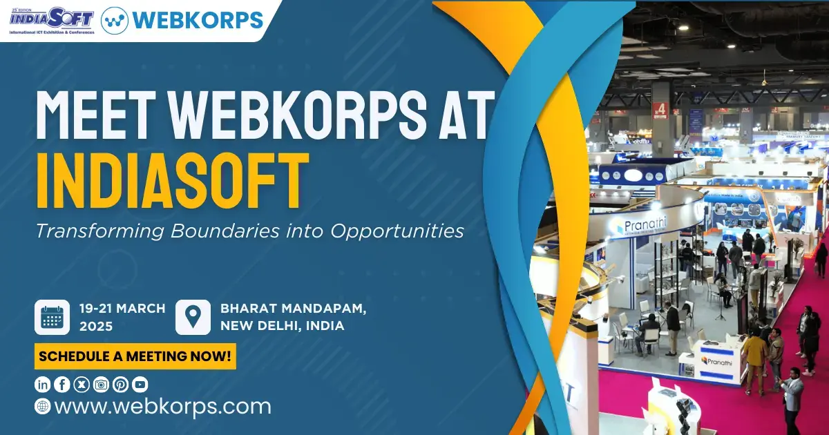 Meet Webkorps at INDIASOFT 2025
